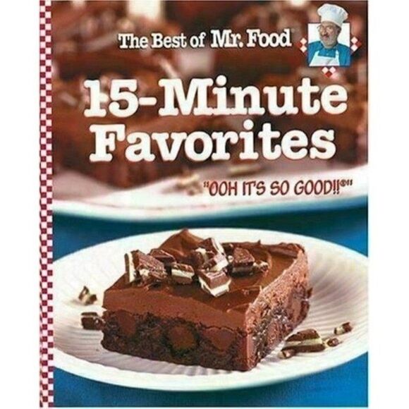 Kitchen | The Best Of Mr Food 15 Minute Favorites Cookbook Book | Poshmark